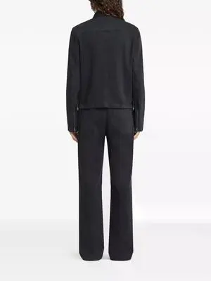 COURREGES City Shadow Zip-fastening Jacket - Black