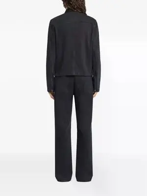 COURREGES City Shadow Zip-fastening Jacket - Black