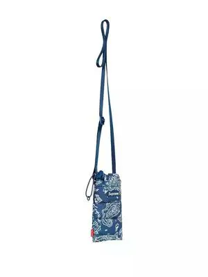 Supreme Puffer Neck Shoulder Bag - Blue