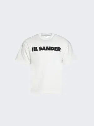 JIL SANDER Logo Tee - White
