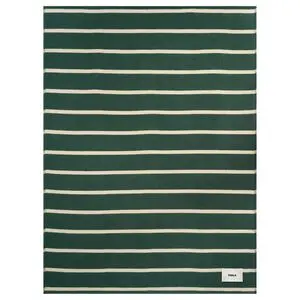 TEKLA Striped Lambswool Blanket - Rugby Stripes