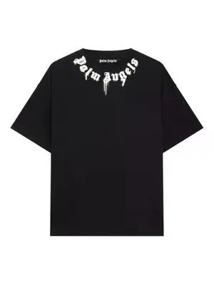 Palm Angels Spray Neck Logo T-shirt
