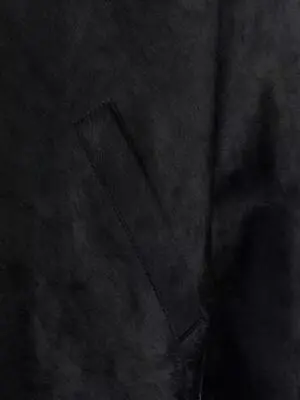 SUNFLOWER Button-fastening Leather Jacket - Black