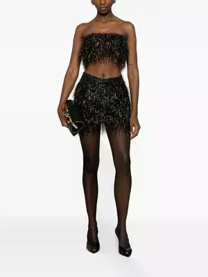 MEDEEA Loose Threads Mini Skirt