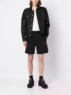 Helmut Lang Logo-print Cotton Shorts