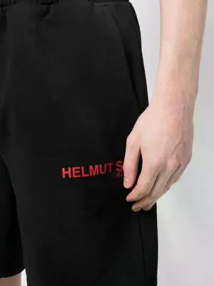 Helmut Lang Logo-print Cotton Shorts