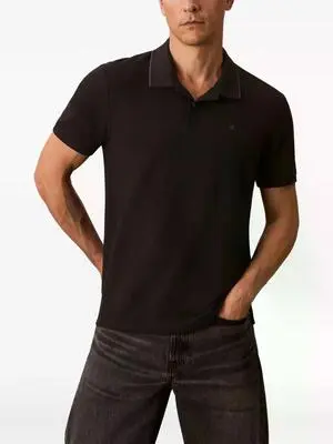Calvin Klein Logo-embroidered Polo Shirt