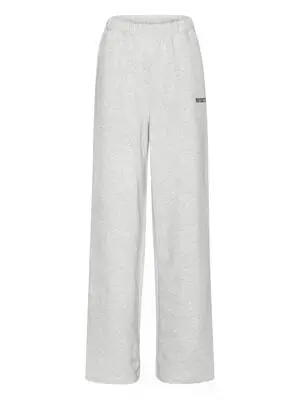 ROTATE BY BIRGER CHRISTENSEN Logo Embroidered Wide Leg Track Pants