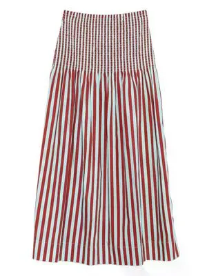 SIMONMILLER Striped Maxi Skirt