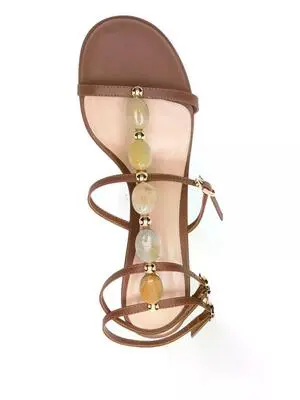 GIANVITO ROSSI Stone-embellished Sandals