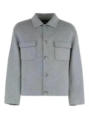 BOSS Caden Button Jacket - Grey