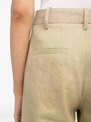 Zadig&Voltaire Pinstripe Wide Leg Trousers - Neutrals