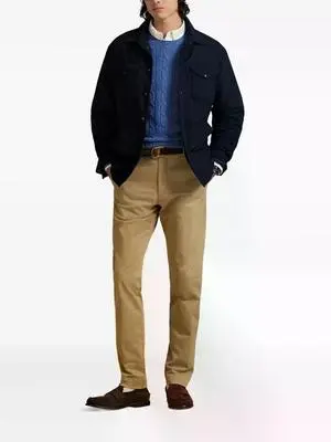 Polo Ralph Lauren Flat Front Trousers - Neutrals