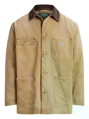 Polo Ralph Lauren Corduroy-collar Canvas Chore Jacket