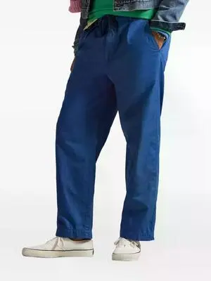 Polo Ralph Lauren Elasticated Pleated Trousers - Blue