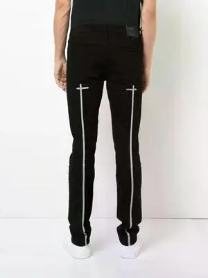 RtA Bryant Knee-embroidered Jeans