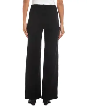 Karen Kane Contrast Piped Wide Leg Pants
