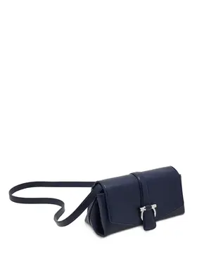 FERRAGAMO Leather Flap Crossbody