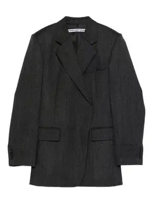 Alexander Wang Fitted Wool Mini Dress