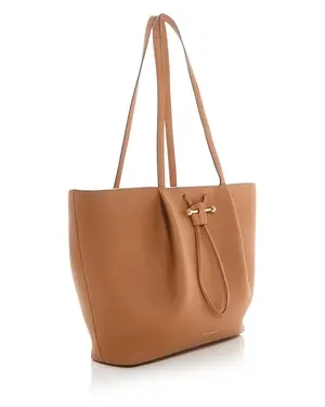 Strathberry Osette Leather Shopper Tote - Tan