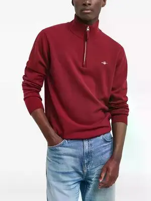 Gant Zip-fastening Sweater - Red