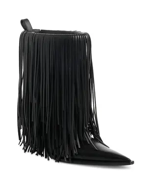 Balenciaga Avenue Fringe Boots