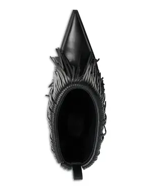 Balenciaga Avenue Fringe Boots