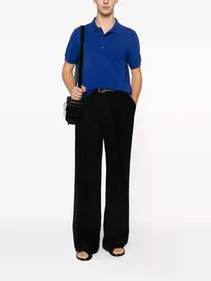 TOM FORD Short-sleeve Polo Shirt - Blue