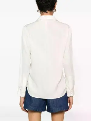 Gucci Logo-jacquard Silk Shirt