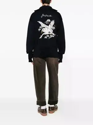 Junya Watanabe Zip-neck High Neck Sweater