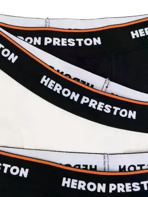 Heron Preston Three-pack Logo-waistband Boxers