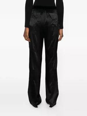 TOM FORD Satin Trousers - Black
