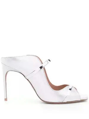 MALONE SOULIERS Metallic-finish Sandals