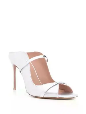 MALONE SOULIERS Metallic-finish Sandals