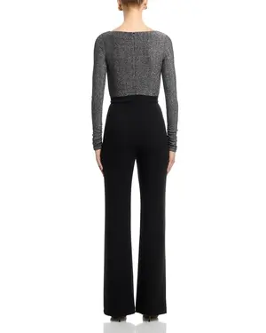 Black Halo Rafaela Color Block Jumpsuit