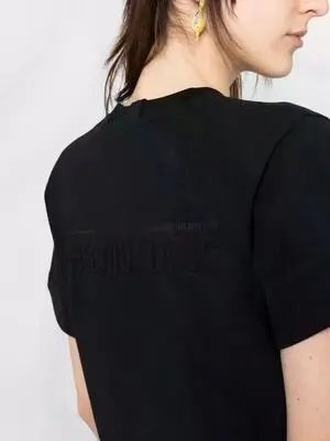 Helmut Lang Core Logo-print Cropped T-shirt