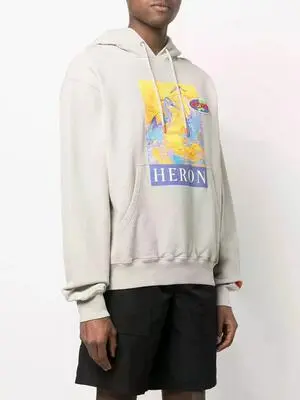 Heron Preston Logo-print Cotton Hoodie