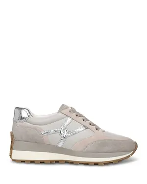 Veronica Beard Valentina 4 Sneakers - Grey Multi