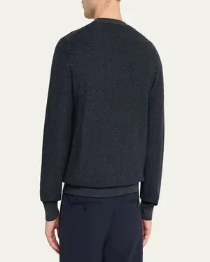 Vince Geometric Jacquard Sweater