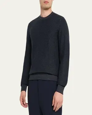Vince Geometric Jacquard Sweater