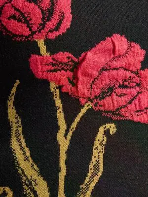 Erdem Short-sleeved T-shirt With Floral Embroidery