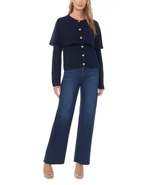 Vince Camuto Shawl Crewneck Cardigan