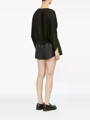 MAISON MARGIELA Draped V-neck Top