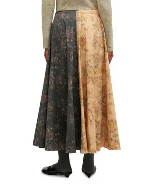 GANNI Floral Print Skirt - Multicolour