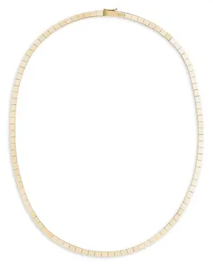 Lana Jewelry 14k Yellow Tile Collar Necklace - Gold