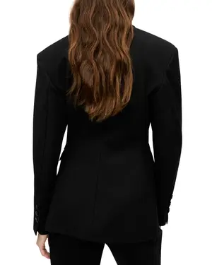 GANNI Asymmetrical Button Blazer