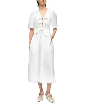 Ganni Paneled Day Dresses