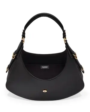 GANNI Small Kat Bag - Black