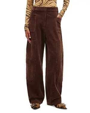 Ganni Pull On Bottoms For Women
