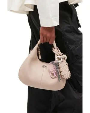 GANNI Strass Signature Keyring - Nosegay